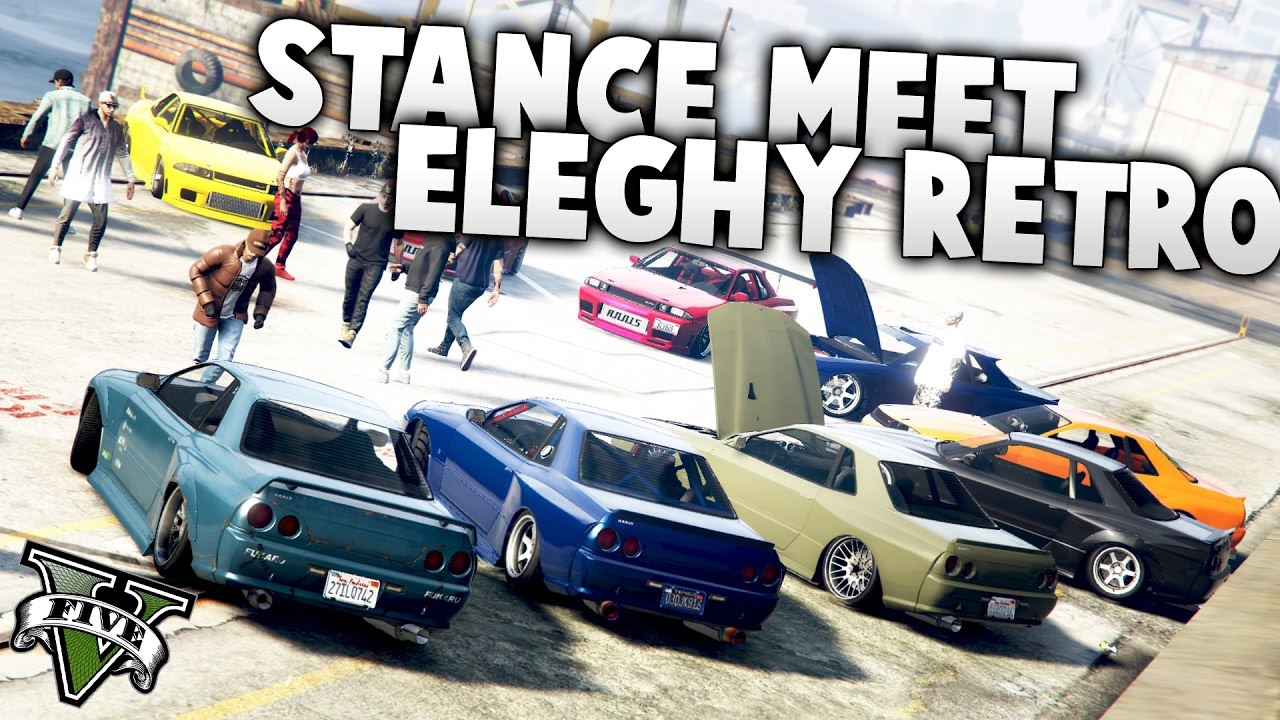 MEET ELEGHY RETRO | STANCE CARS GTAV | STANCE WORKS PS4 - YouTube