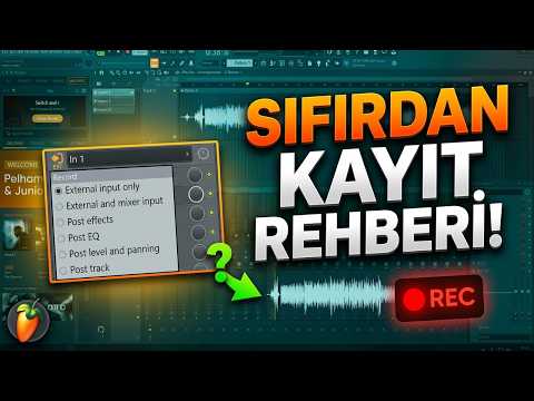 Yeni başlayanlar için FL Studio kayıt rehberi