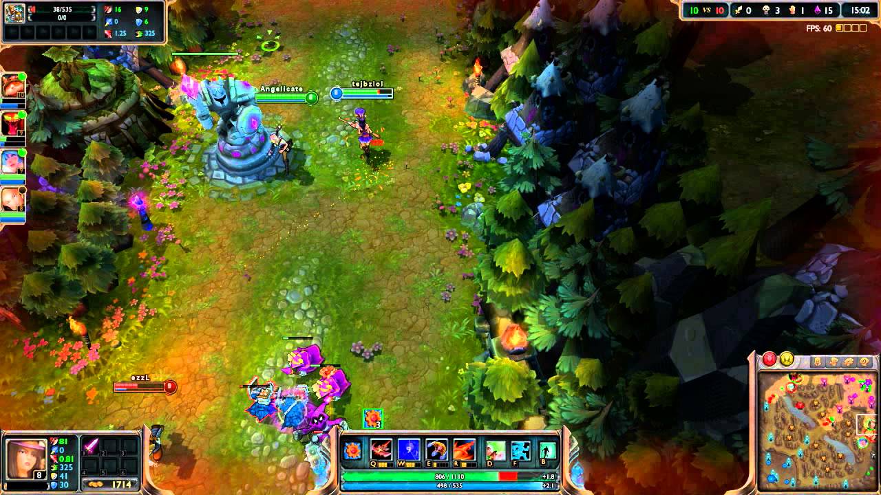 League Of Legends - First Game Ever Beginners Guide w/ Angelicate - YouTube