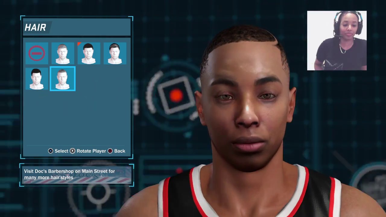 NBA 2K18 FACE SCAN 1ST WOMAN RESULTS| REDinFamy GEEKGAMETYTE - YouTube
