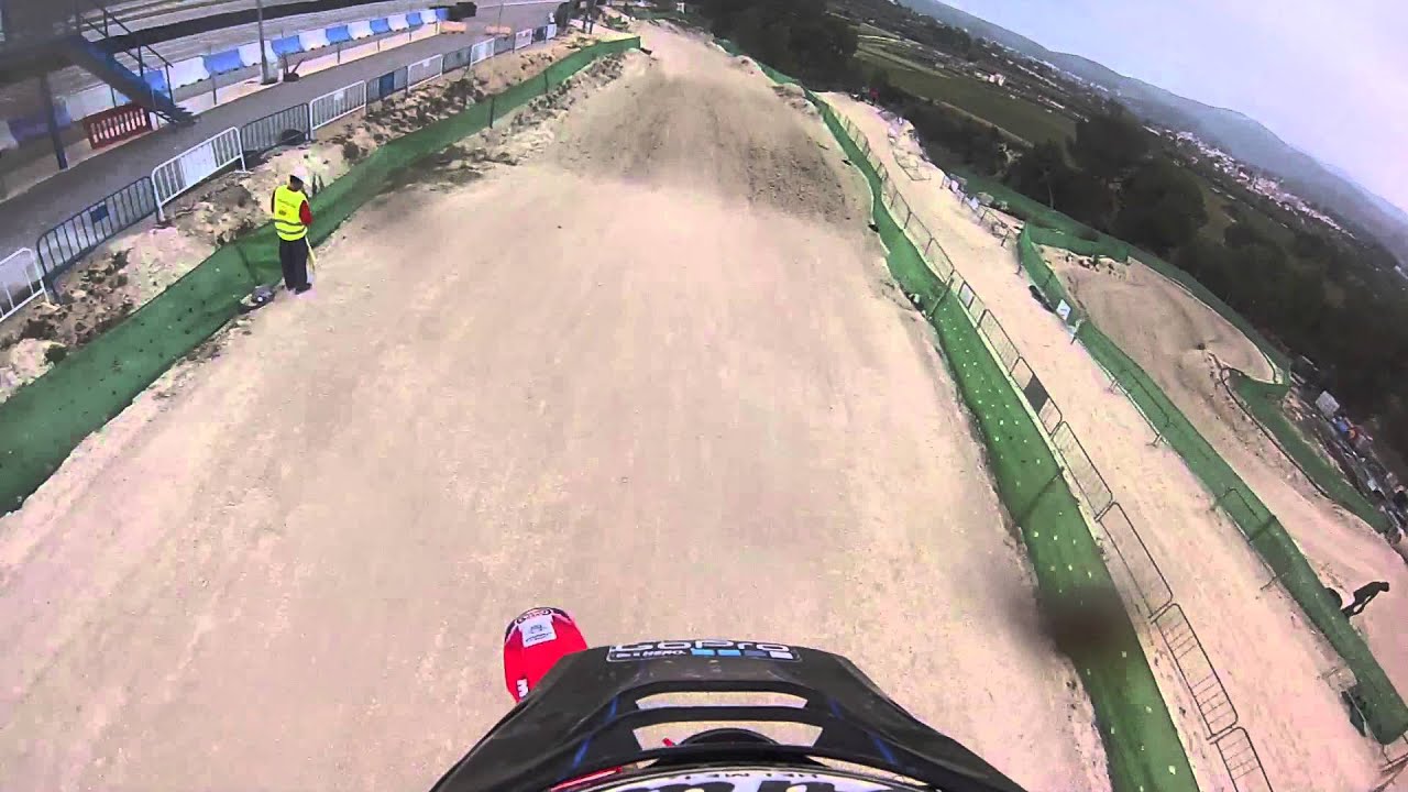 Screaming fast lap around Albaida motocross track on Honda CRF150R ...