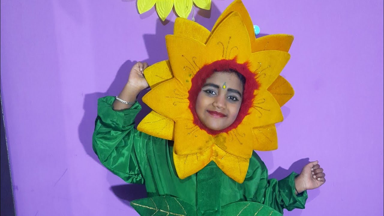 spring season fancy dress and talking about all the 4 seasons - YouTube