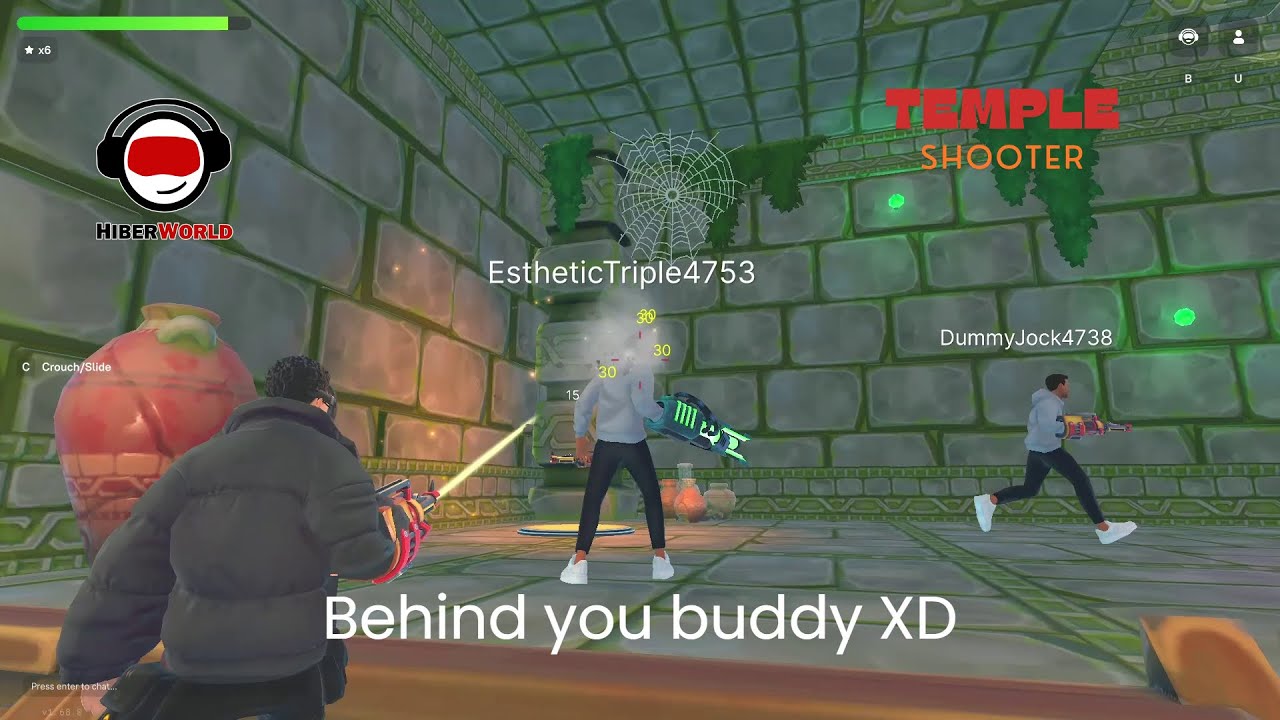 Temple Shooter : Gameplay || HiberWorld || - YouTube
