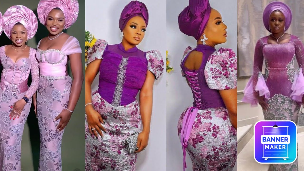 African fashion dresses brocade styles collection || new brocade ...