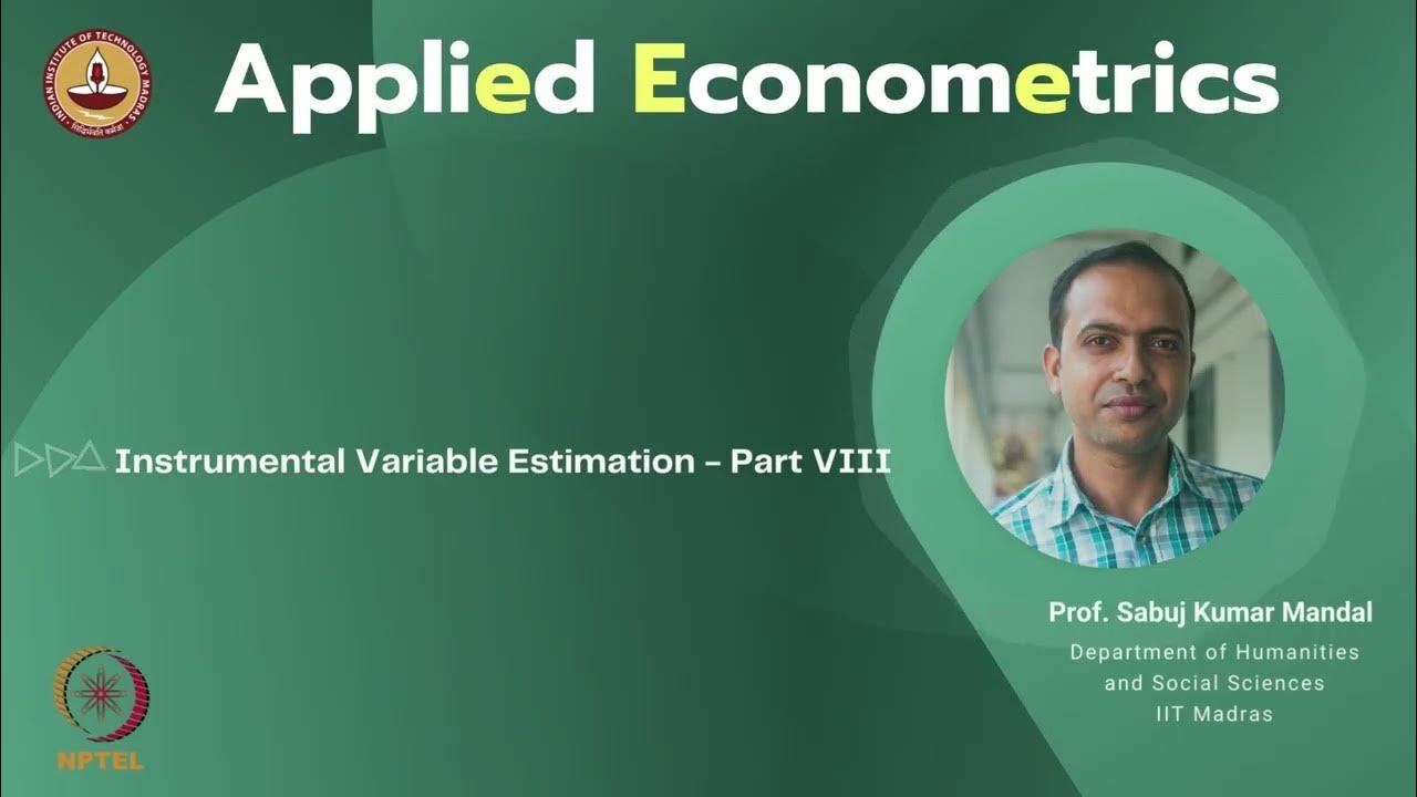 Instrumental Variable Estimation - Part VIII - YouTube