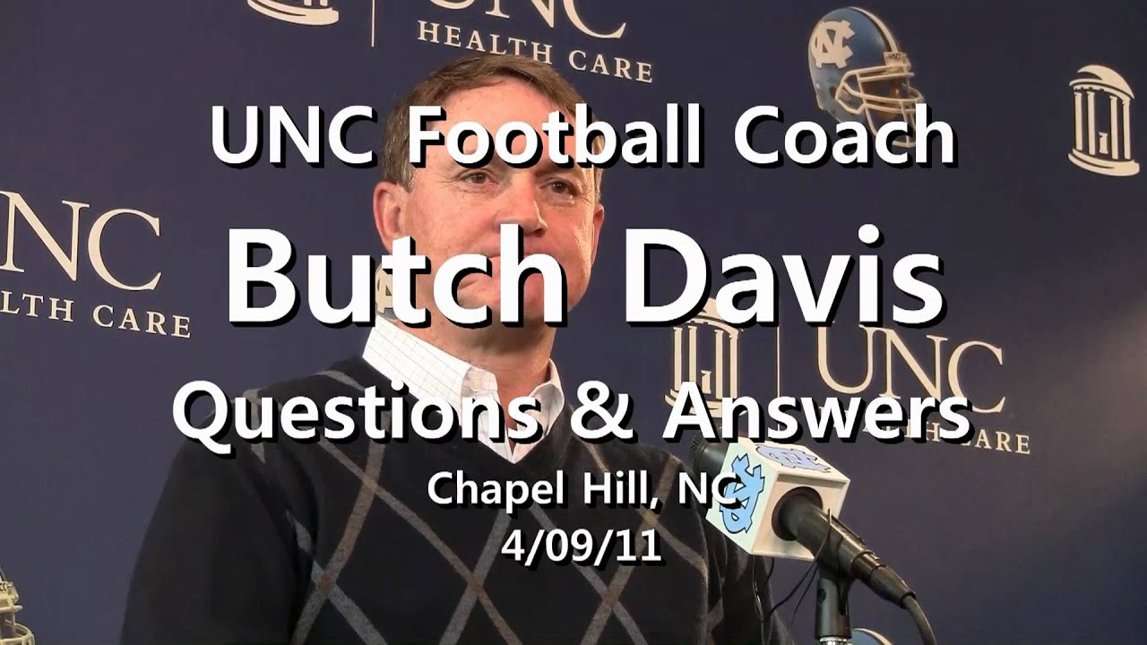 Q&A with UNC football coach Butch Davis after the Tar Heels spring game ...
