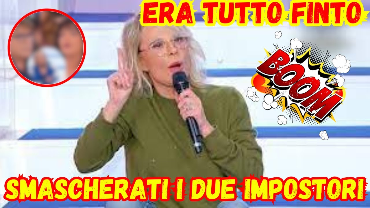 UOMINI E DONNE SHOCK: ERA TUTTO FINTO,SMASCHERATI I DUE IMPOSTORI ...