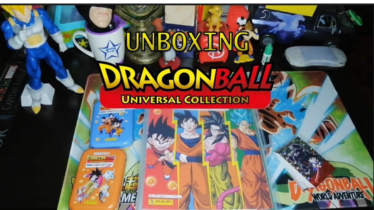 Unboxing Dragon ball Universal collection - YouTube