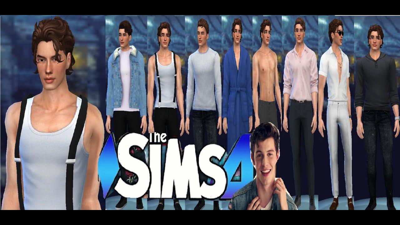 Shawn Mendes sims 4 - YouTube