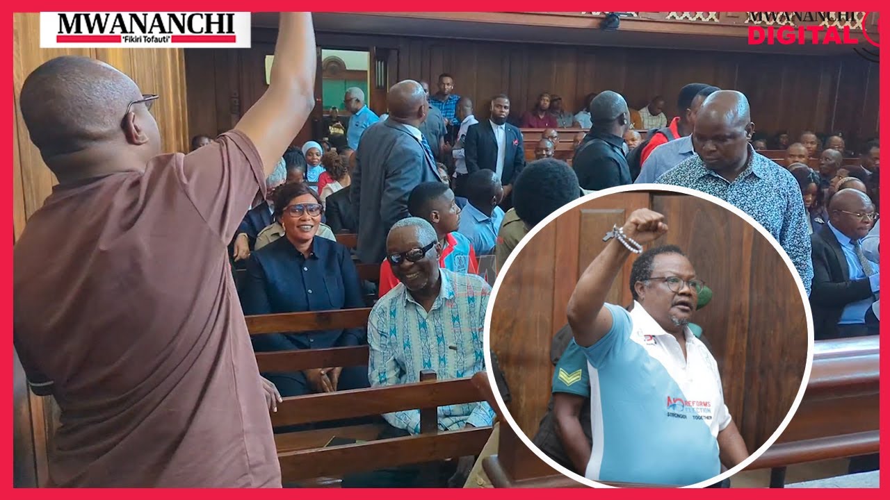 MAKADA WA CHADEMA MGUU NDANI KUFUATILIA KESI, LISSU ALIVYOTINGA ...