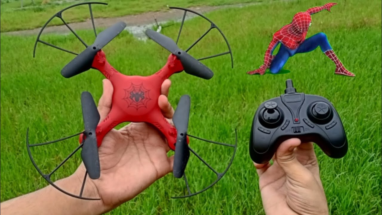 Spider-Man Drone Y20-2 | Amazing Drone - Unboxing & Flying Testing ...