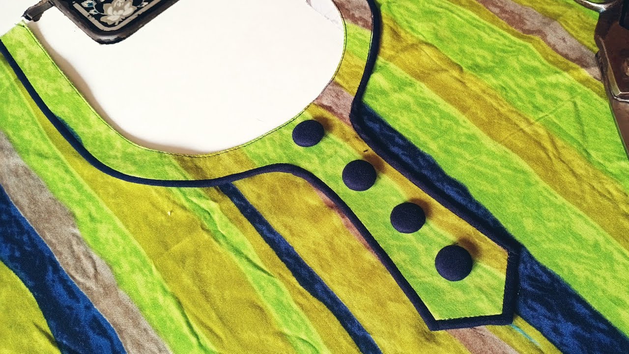 Latest Beautiful Kurti Tabij Neck Design Cutting And Stiching || New ...