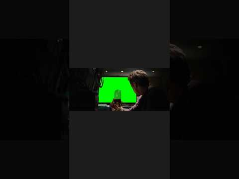 Iron Man Looking at Projector Screen meme - Green Screen