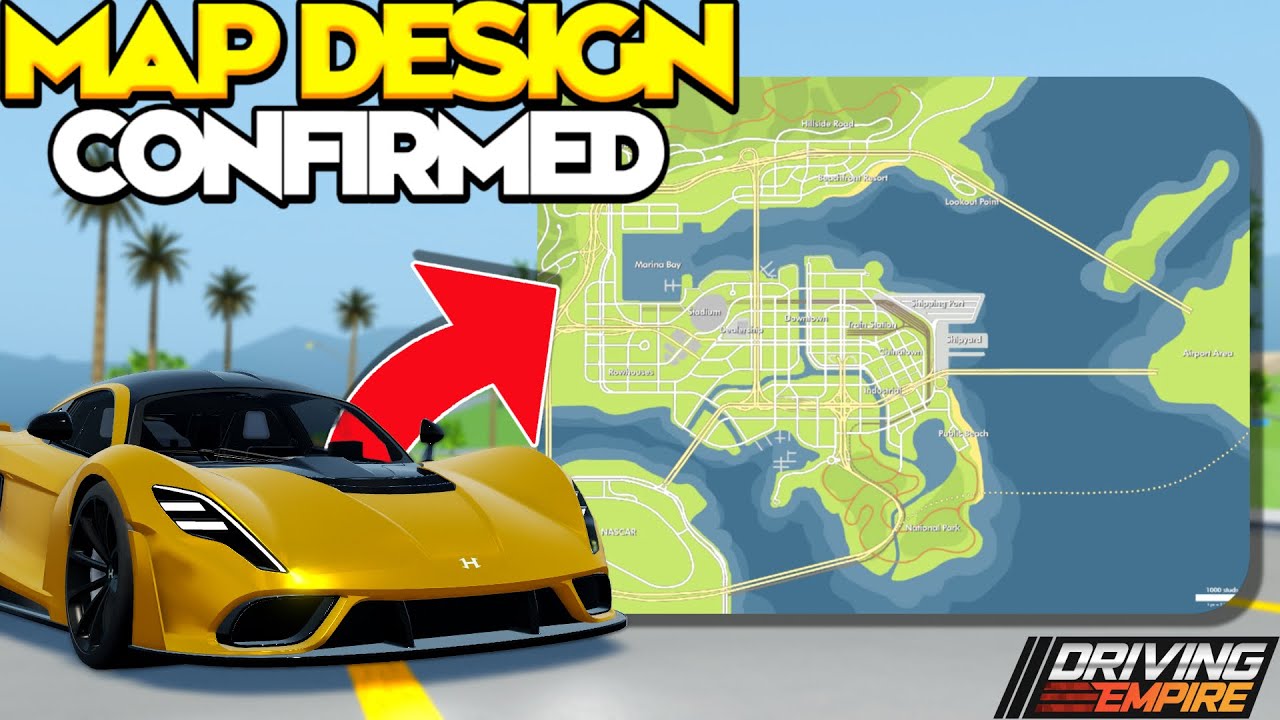 *NEW* MAP DESIGN/ LOCATION *CONFIRMED* In Driving Empire! (FLORIDA ...