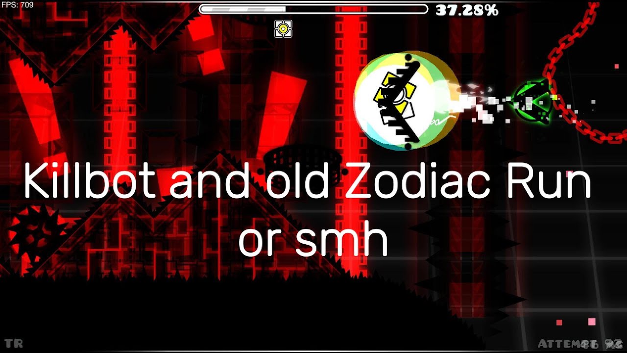 I beat killbot and old run on zodiac (going for zodiac) (TR) - YouTube