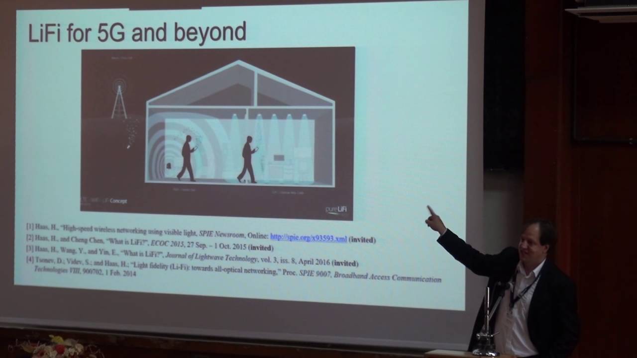 LiFi 6G Attocell Networking - Professor Harald Haas - IEEE Black Sea ...