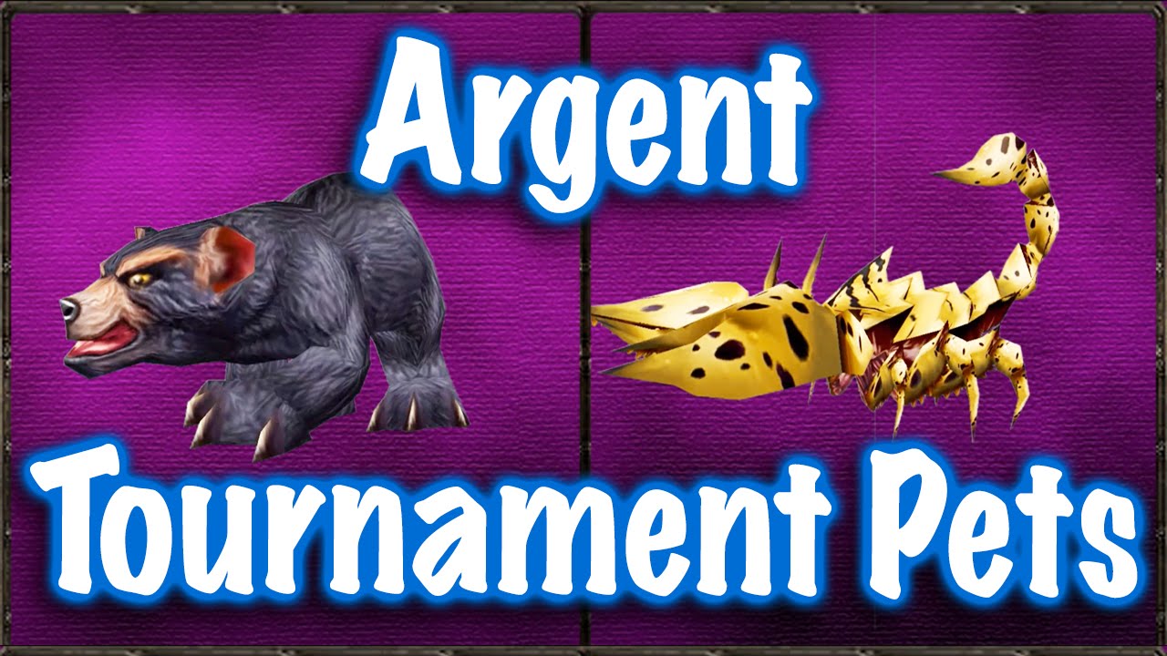 Jessiehealz - Argent Tournament Pets Guide / Display (World of Warcraft ...