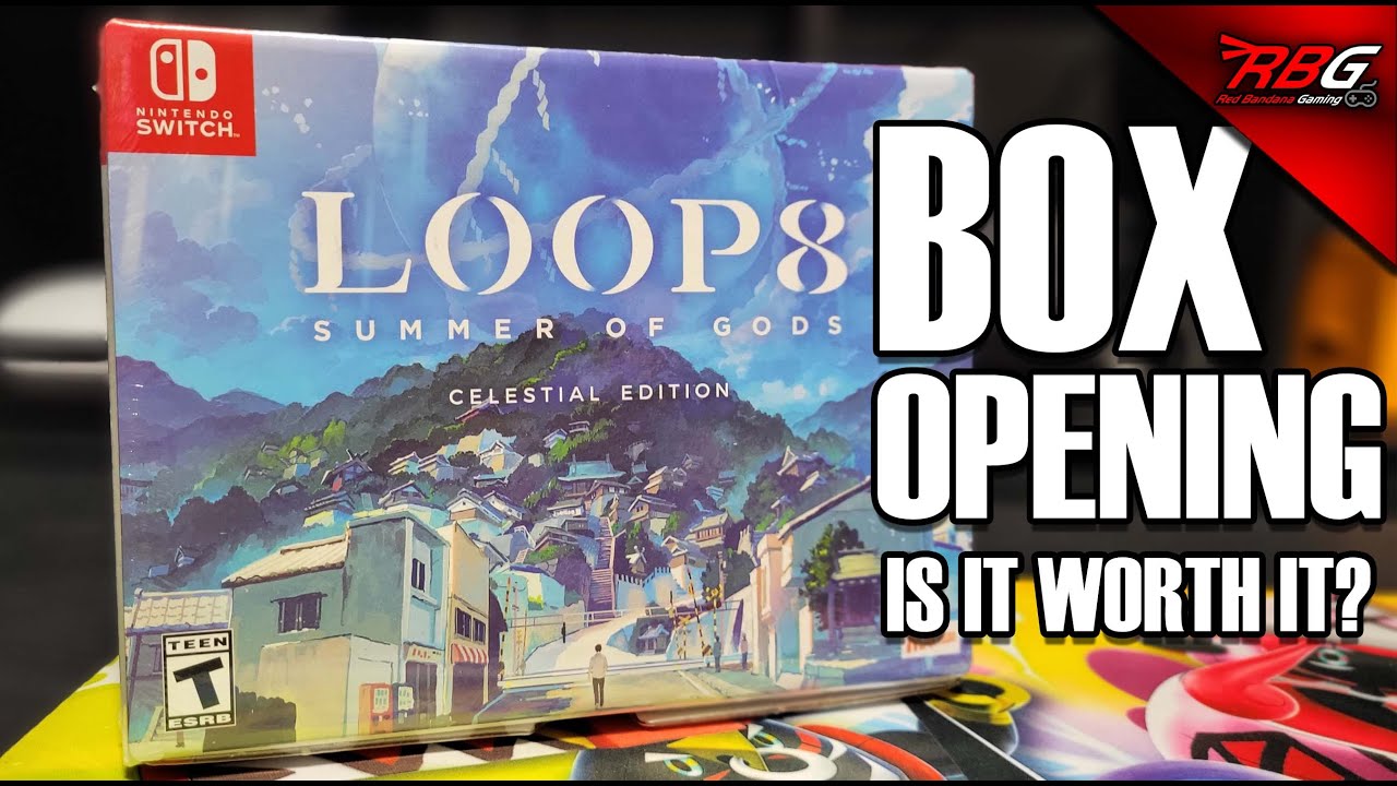 Unboxing Loop8 Summer of the Gods Celestial Edition for Nintendo Switch ...