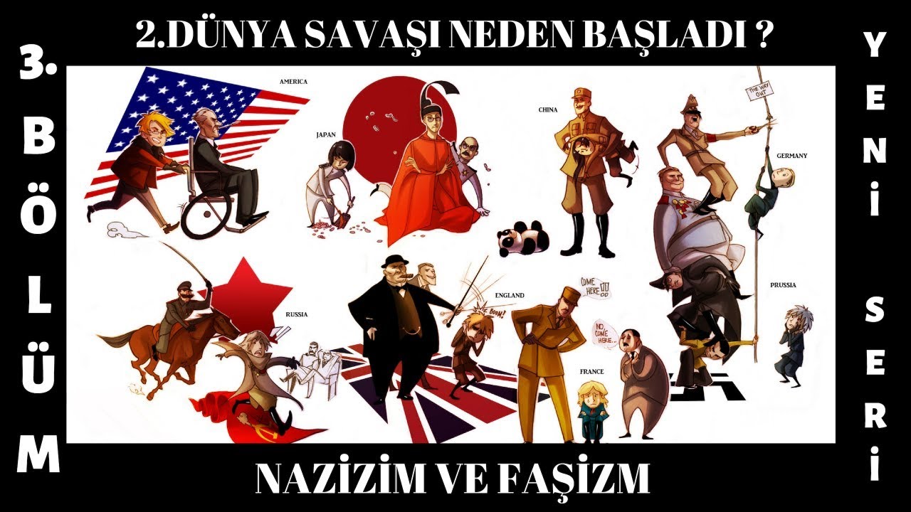 NAZİZİM VE FAŞİZİM 2.DÜNYA SAVAŞI BAŞLAMASINA ETKİLERİ 3.BÖLÜM - YouTube