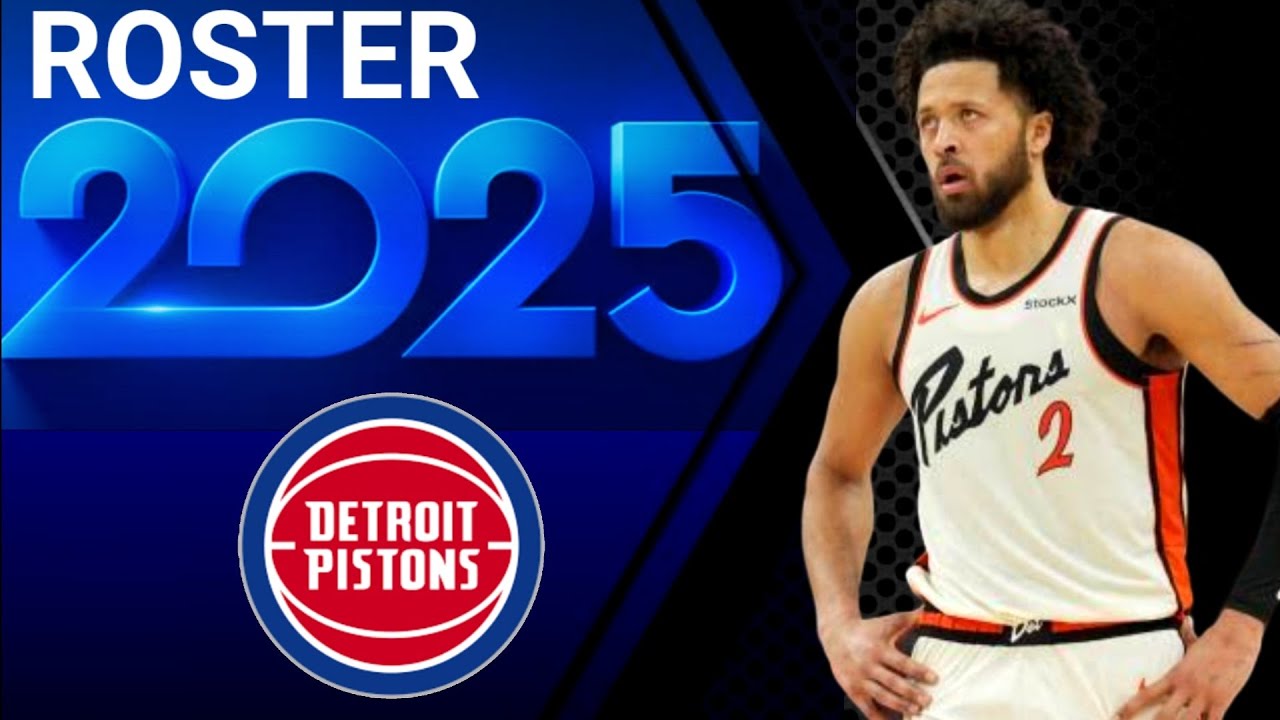 DETROIT PISTONS ROSTER 2025 - YouTube