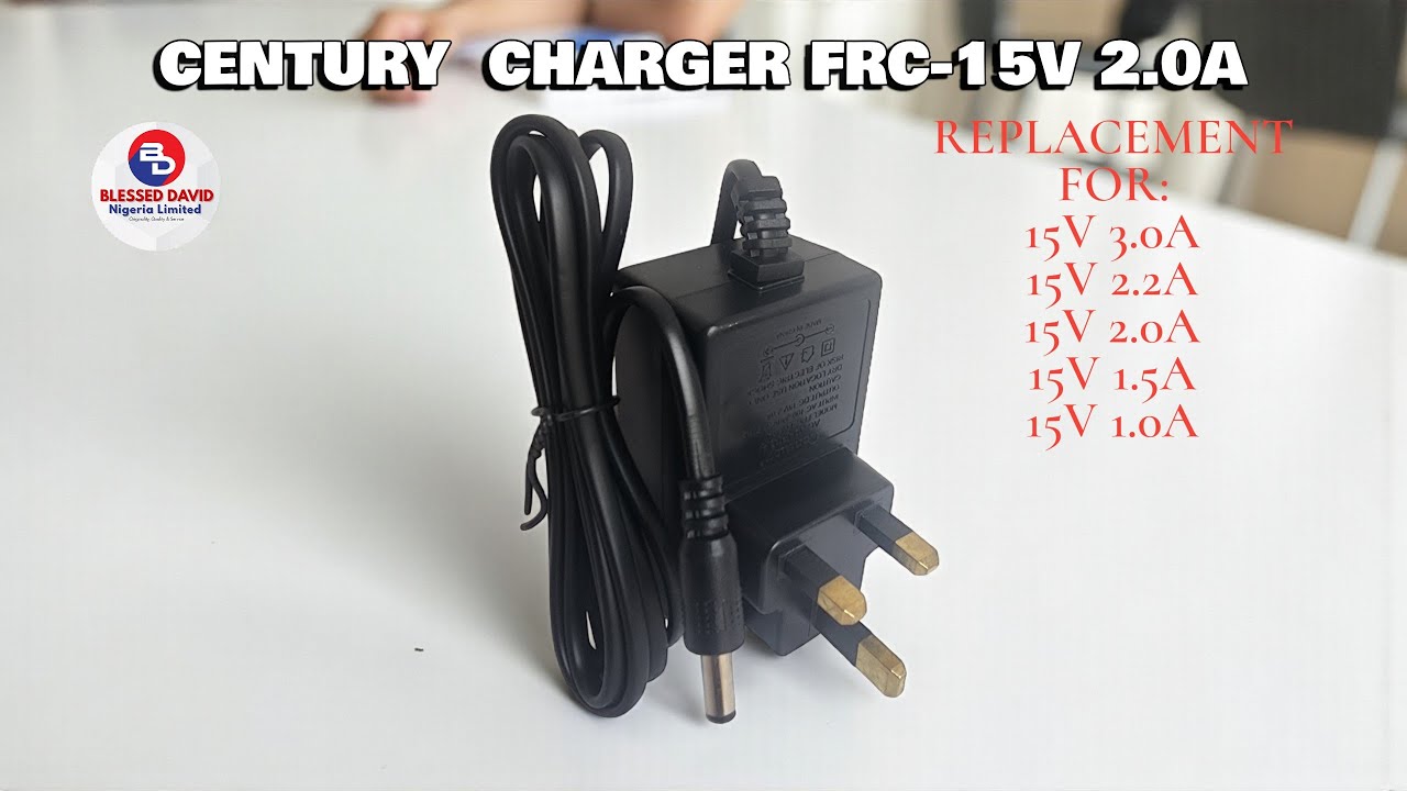 Century Original New Design Replacement Charger Frc-15v 2.0a in Ojo ...