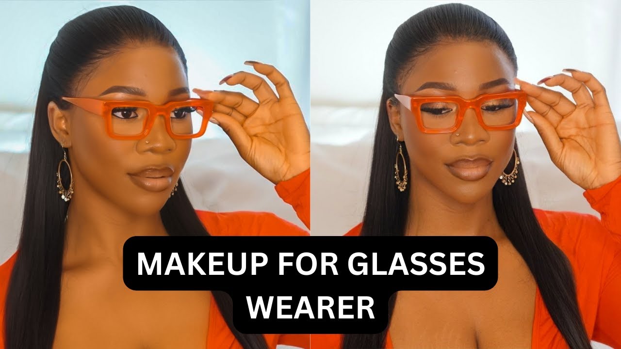 How To Wear Makeup With Glasses Zeelool Youtube