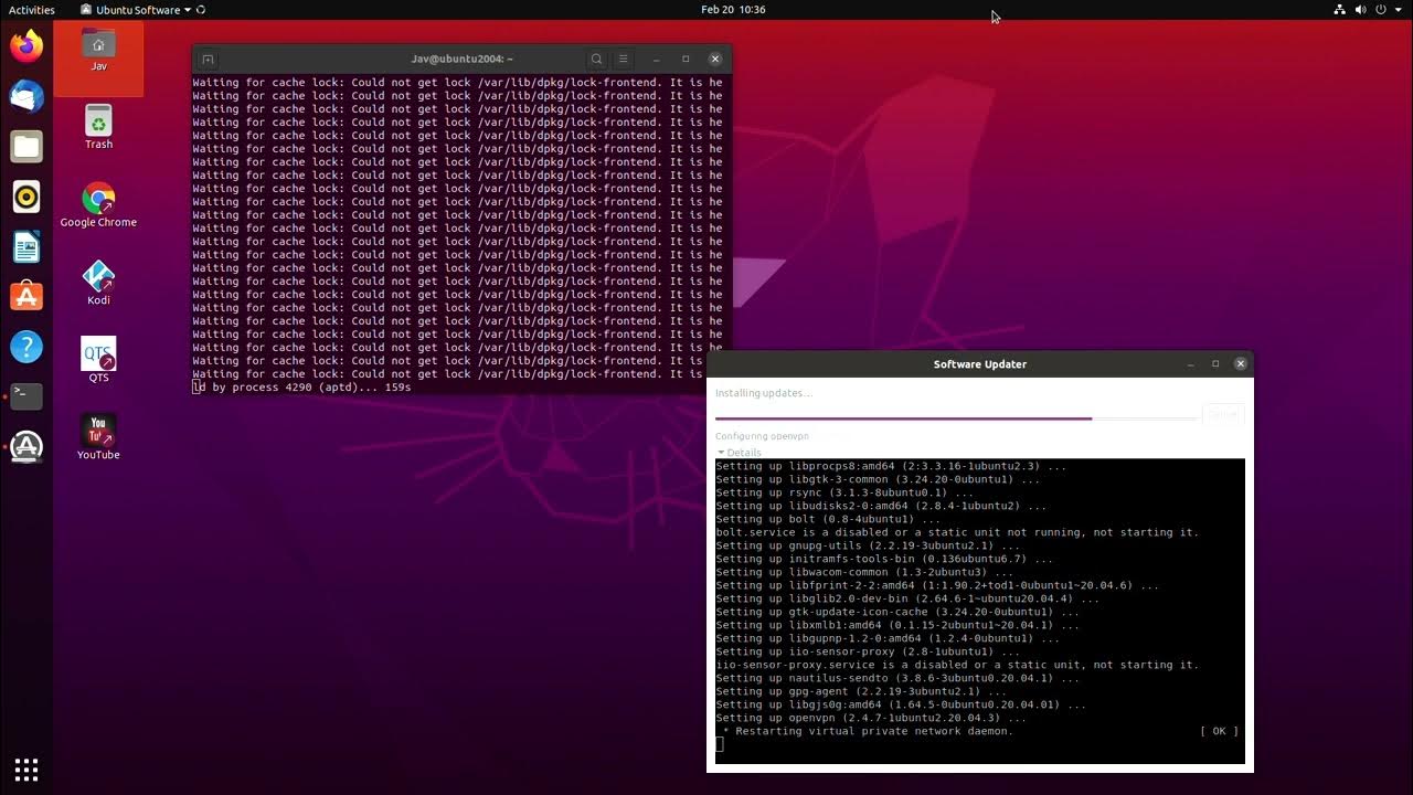 Ubuntu Linux Station en Qnap TBS-464 NasBook - YouTube