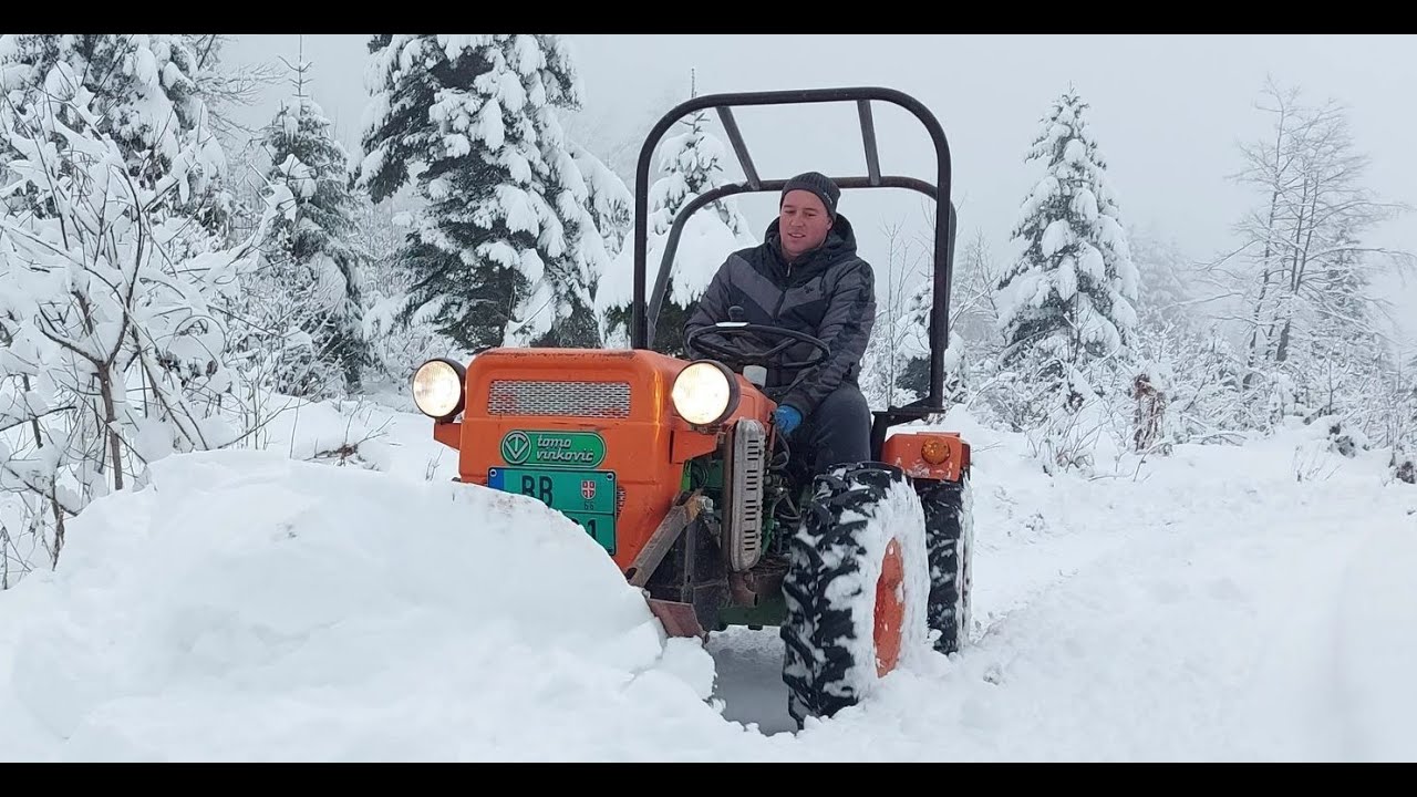 Tomo Vinkovic Tv-732-Čiscenje Snega Januar 2021 - YouTube