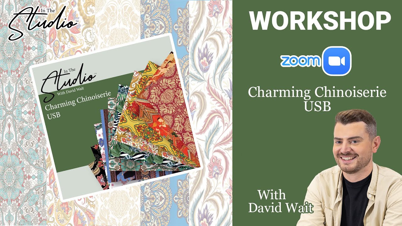 Charming Chinoiserie Workshop David Wait Highlight Crafts - YouTube
