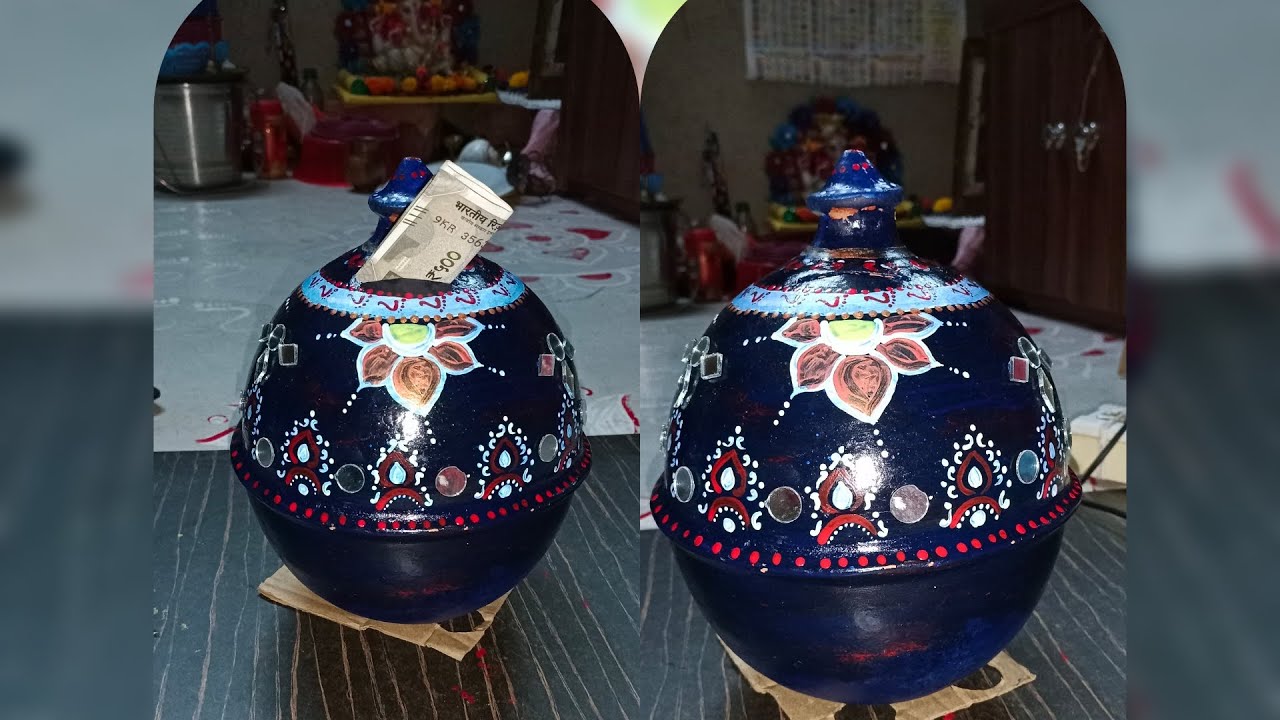 Clay Gullak //Fabric Color🎨//@aparnaartcraftcreation9570 //Clay Art ...