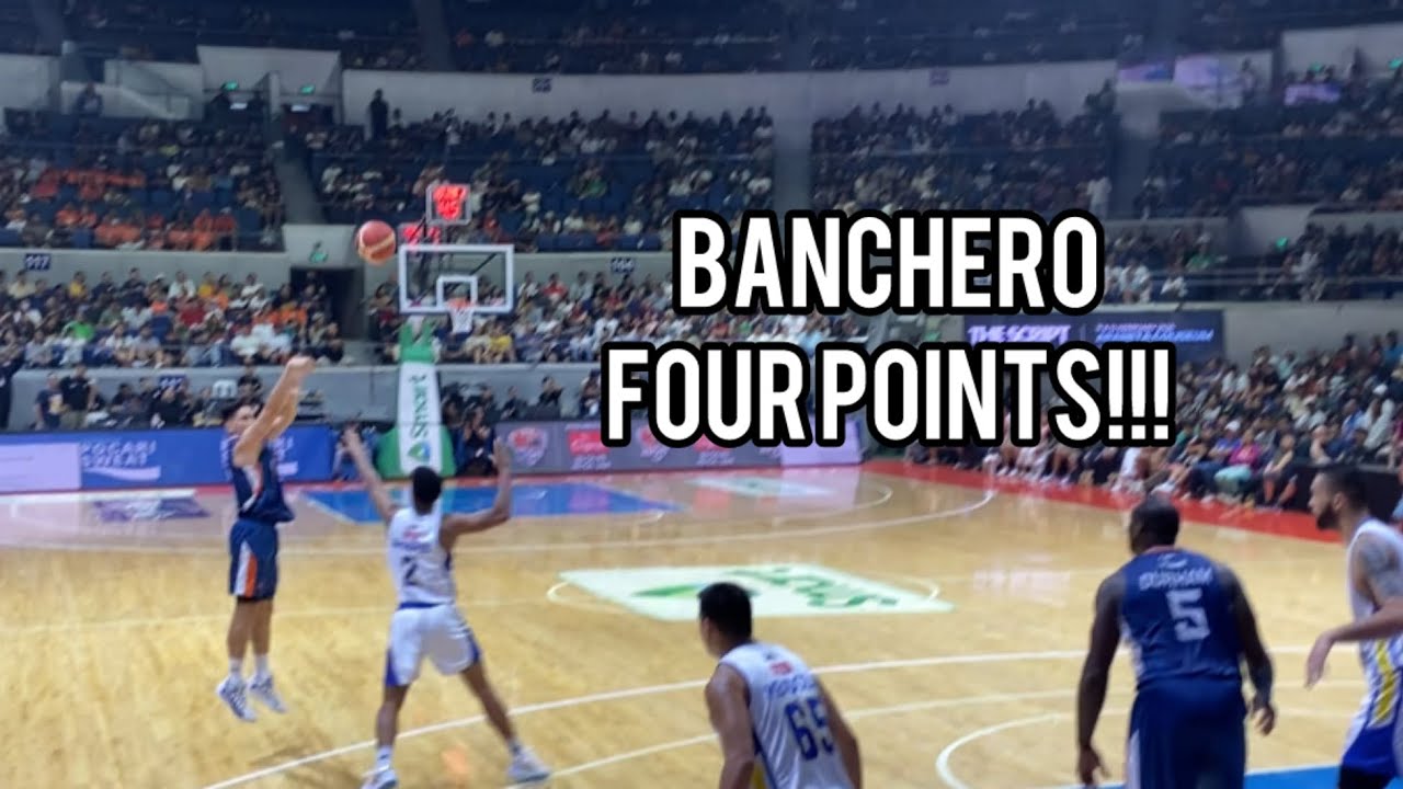 CHRIS BANCHERO NG MERALCO BOLTS UNANG PBA PLAYER NA UMISKOR NG FOUR ...