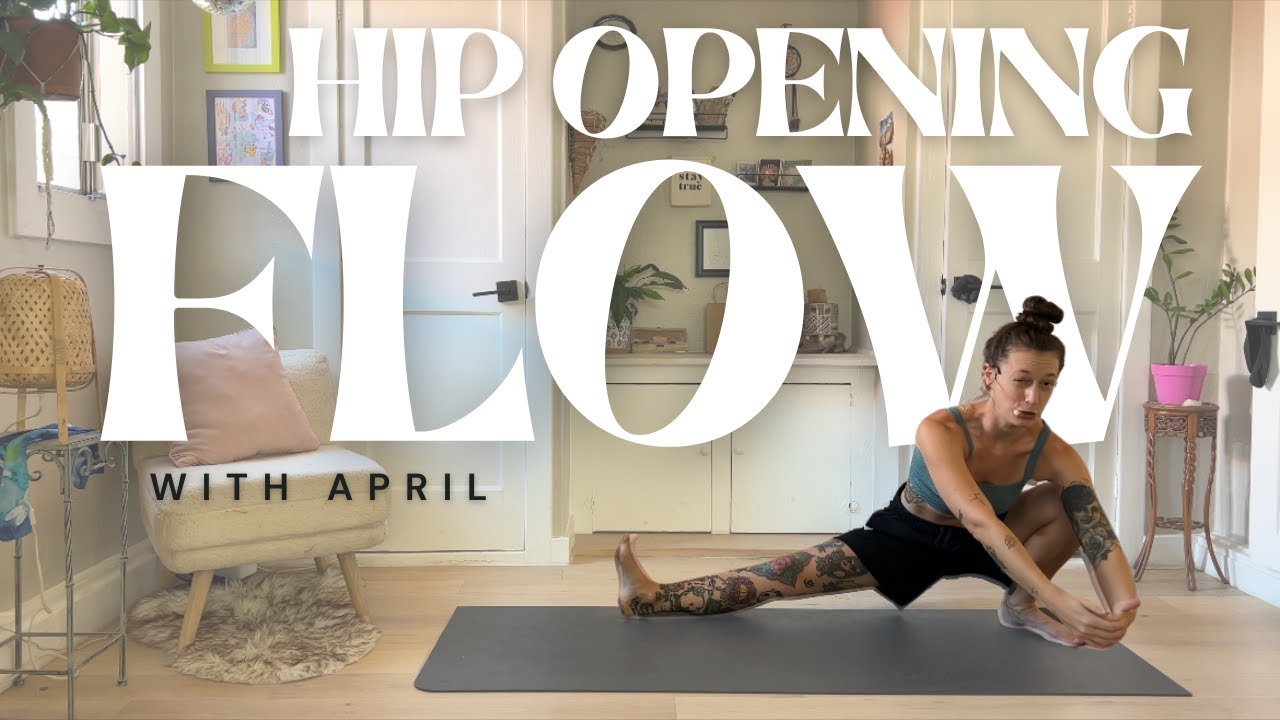 Hip Opening Yoga | Moving Meditation Hip Opening Flow - YouTube