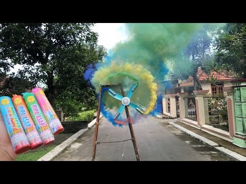 NYUMET MERCON SMOKE B0MB WARNA DENGAN BALING BALING KIPAS Lihat ...