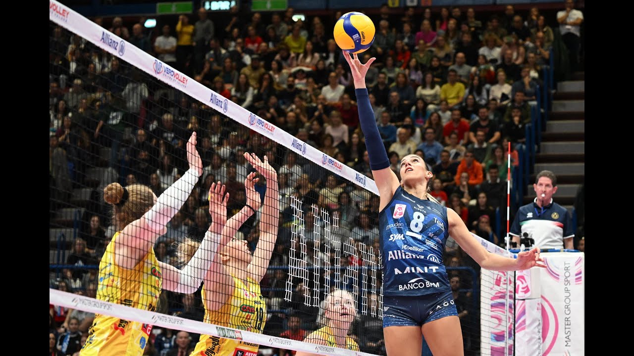 AMAZING ALESSIA ORRO | Lega Volley Femminile 2023/24 - YouTube