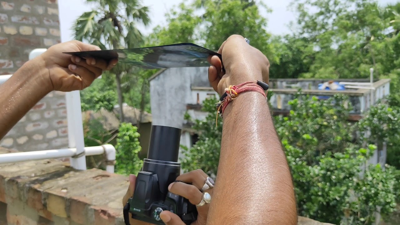 Making photography setup of the solar eclipse! - YouTube