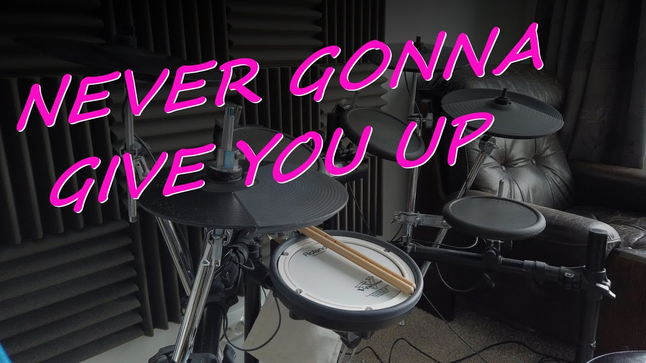[Drum cover] Never Gonna Give You Up - Rick Astley [叩いてみた] - YouTube