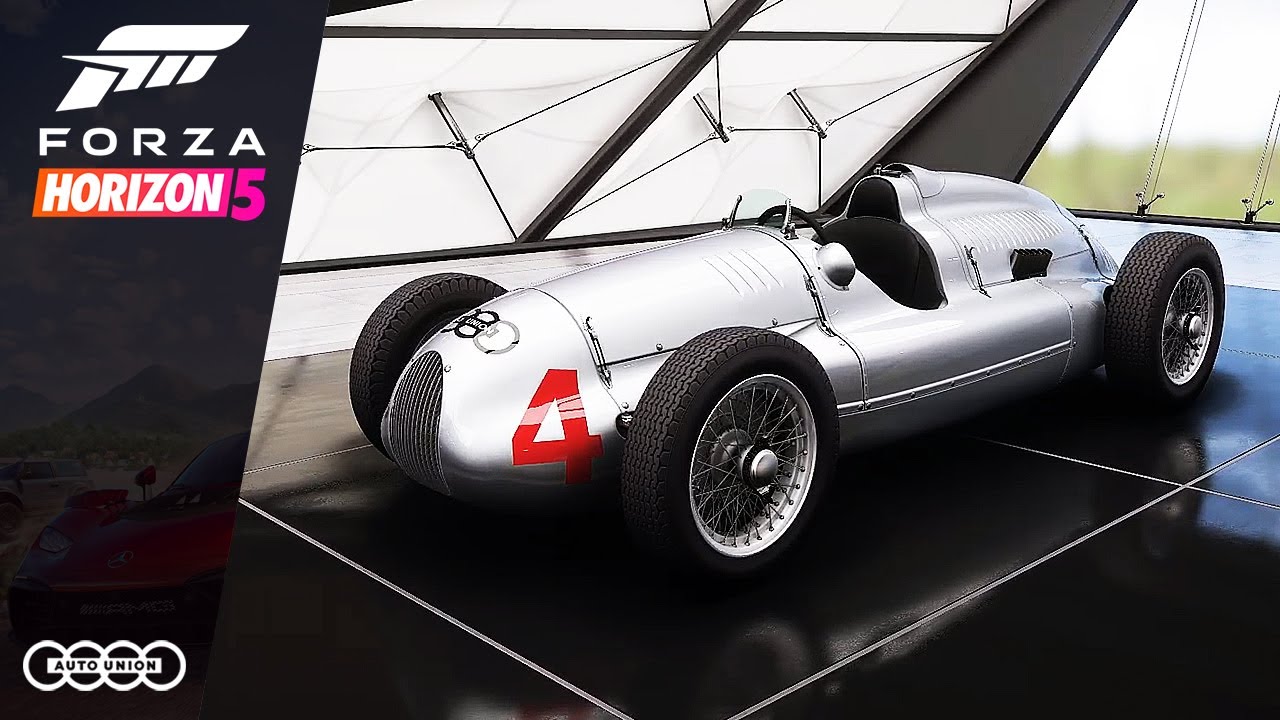Forza Horizon 5 - Auto Union Type D 1939 - Race: Willow Springs - YouTube