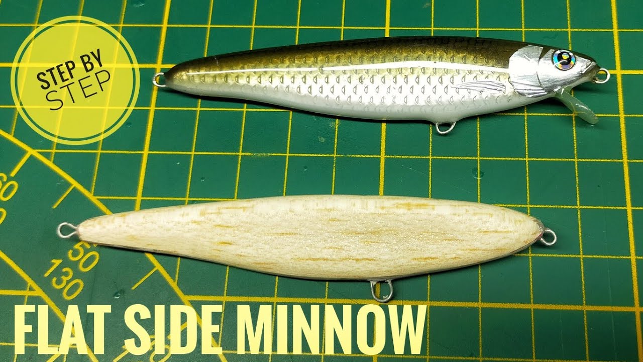 Lure Making Flat Side Minnow - part 1 - YouTube