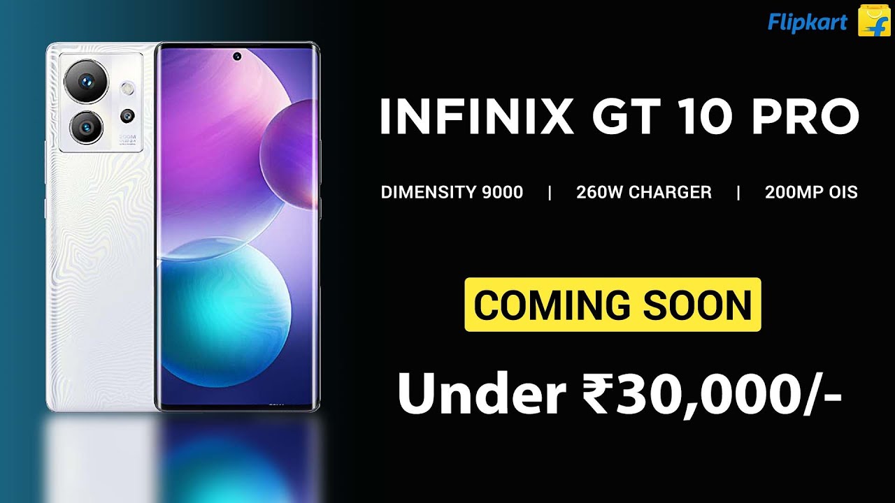 🔥 Infinix GT 10 Pro with 260W CHARGING!!! | ⚡ Infinix GT 10 Pro Specs ...