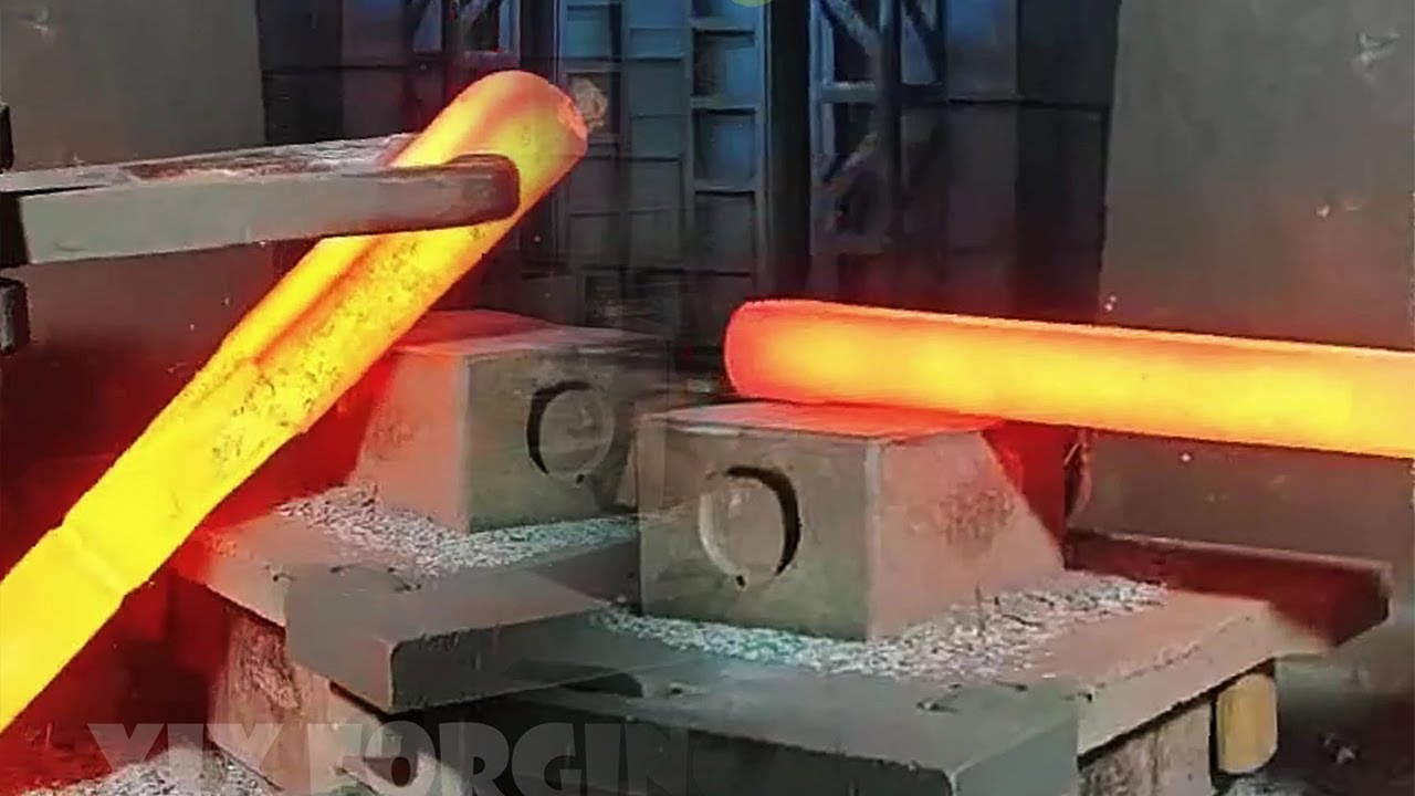 How To Professionally Forge Steel Billets EP1026 - YouTube