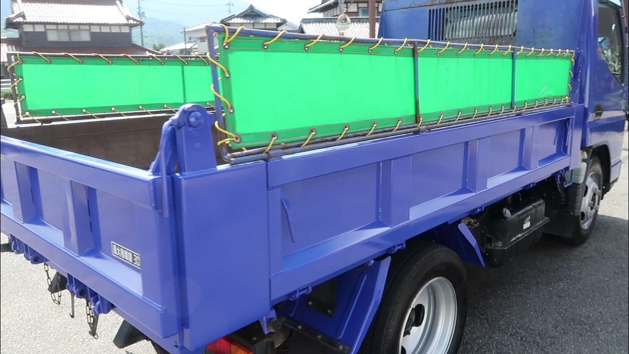 H17 キャンター 3t 全低床 強化ダンプ - YouTube