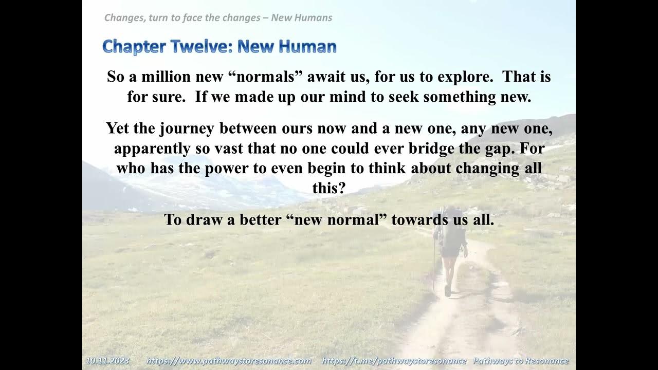 Deprogramming the Programming: Chapter Twelve: New Human - YouTube