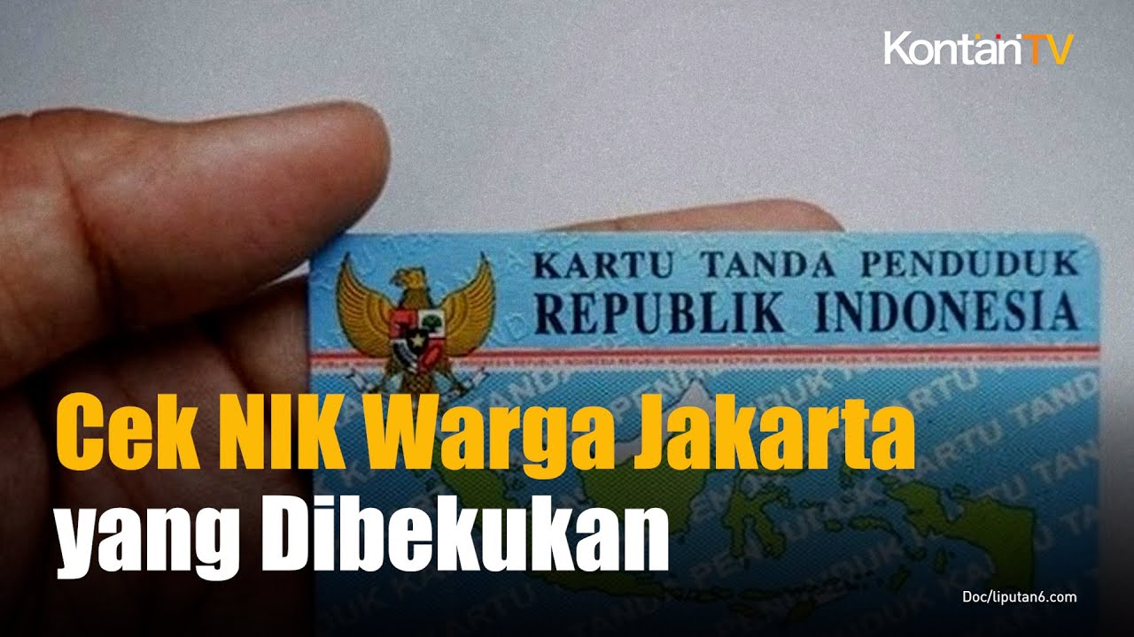 Begini Cara Cek NIK Warga DKI Jakarta yang Bakal Dinonaktifkan Maret ...