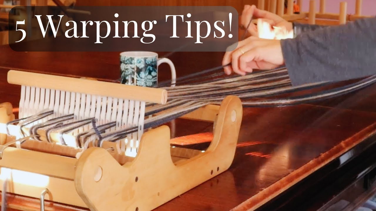 5 Rigid heddle warping tips! - YouTube