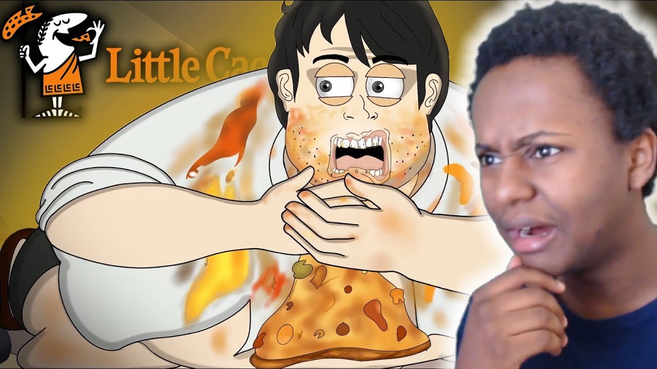 DOSEN'T STOP EATING | Little Caesars Pizza Horror Stories Animated ...