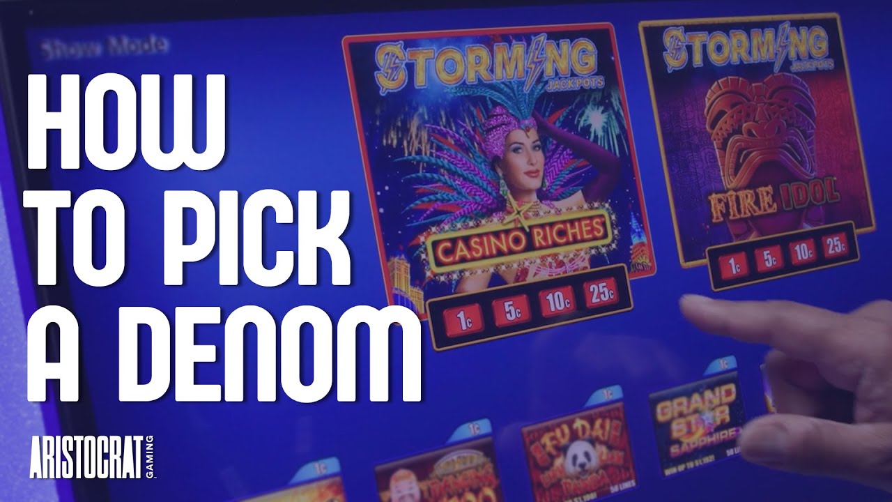 How To Pick a Denom | Storming Jackpots - YouTube