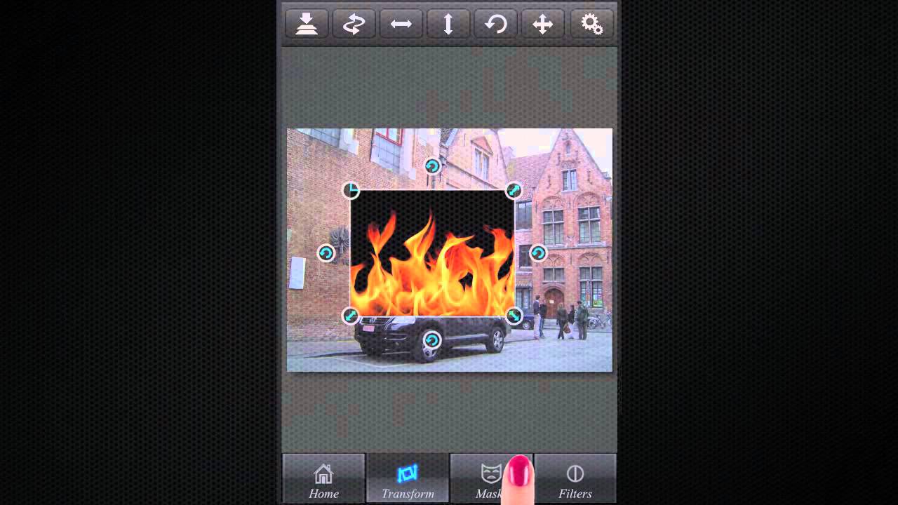 Double Exposure using Superimpose - YouTube