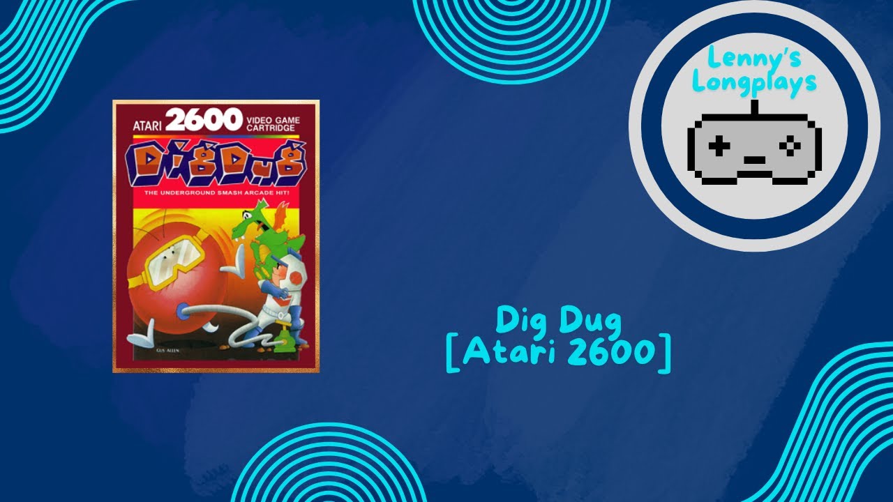 Dig Dug [Atari 2600] Gameplay - YouTube