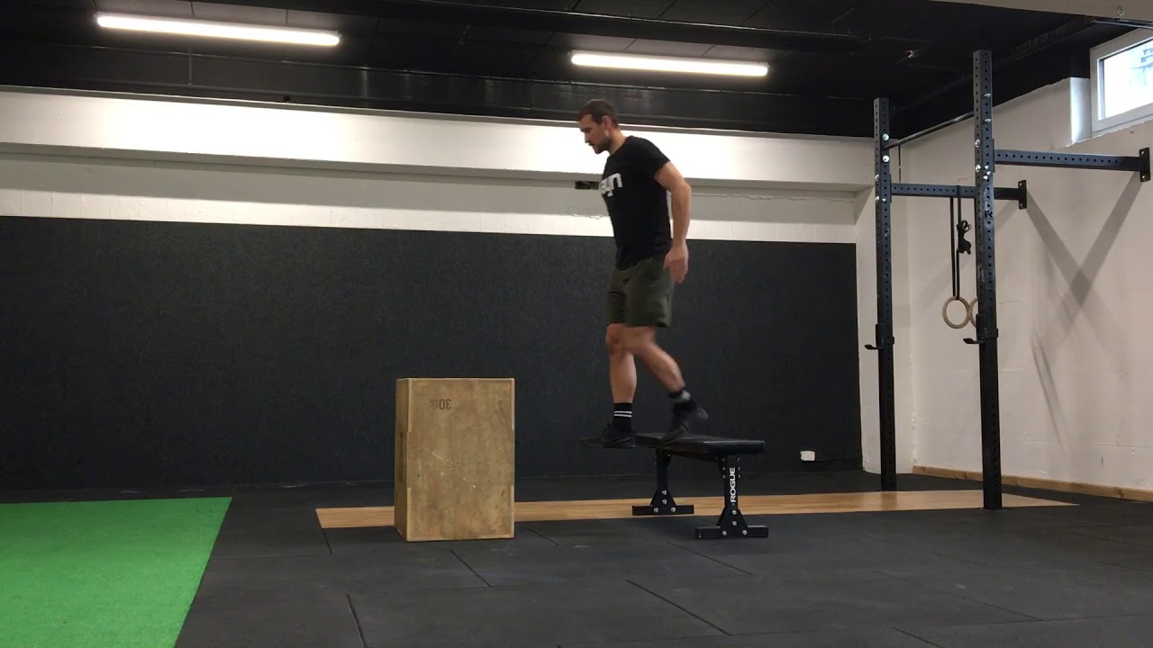 Depth Jump to High Box Jump - YouTube