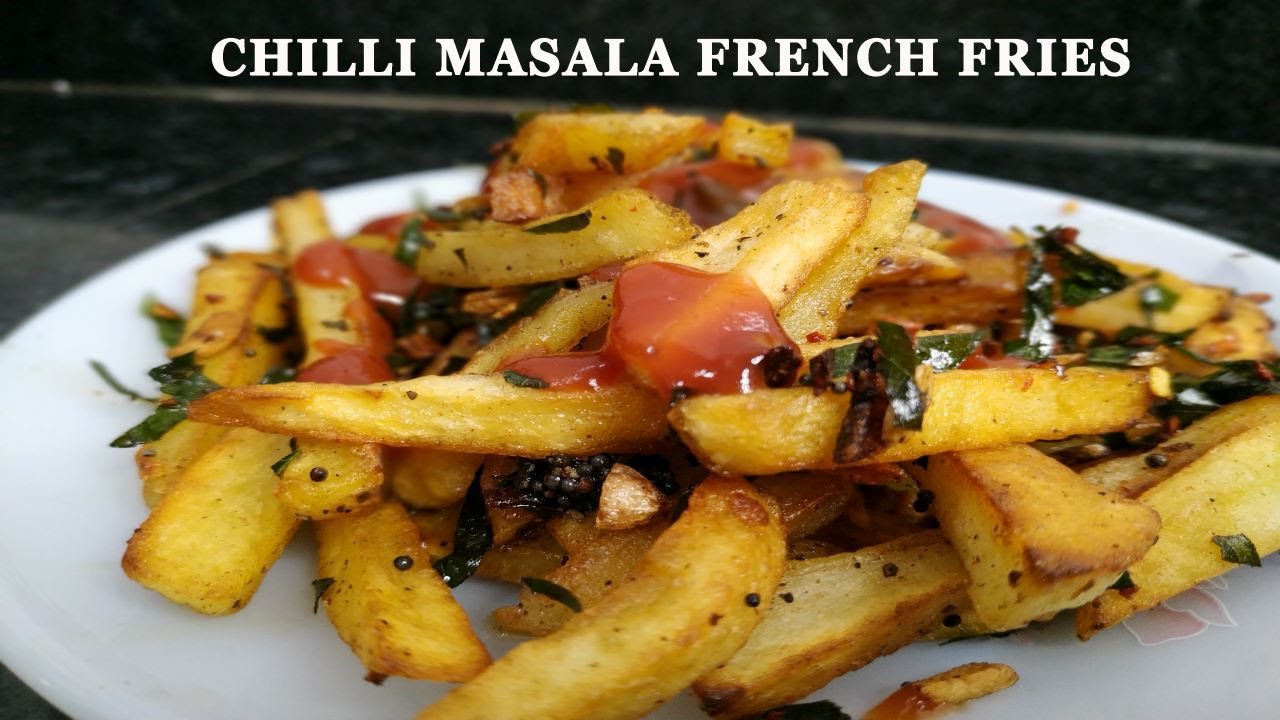 How To Make Spicy French Fries Like Mcdonalds In 10 Min | Spicy Masala ...
